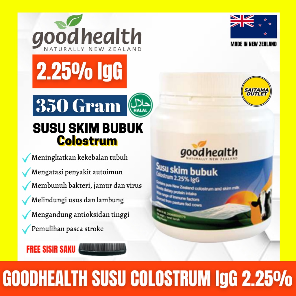 Jual Goodhealth Colostrum Milk Powder 2.25% IgG Bottle - sistem ...
