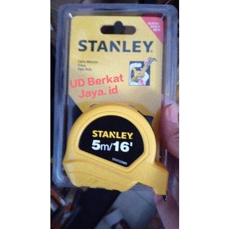 Jual Stanley Meteran 5 Meter x 16 mm Basic Tape Rules Metric / Imperial ...