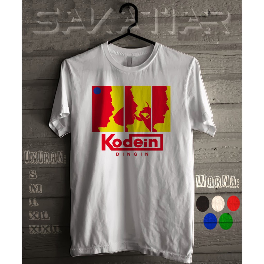 Jual Kaos Kata Plesetan Logo KODEIN DINGIN - Kaos Distro Murah Plesetan ... Jual Kaos Kata Plesetan Logo KODEIN DINGIN - Kaos Distro Murah Plesetan ...