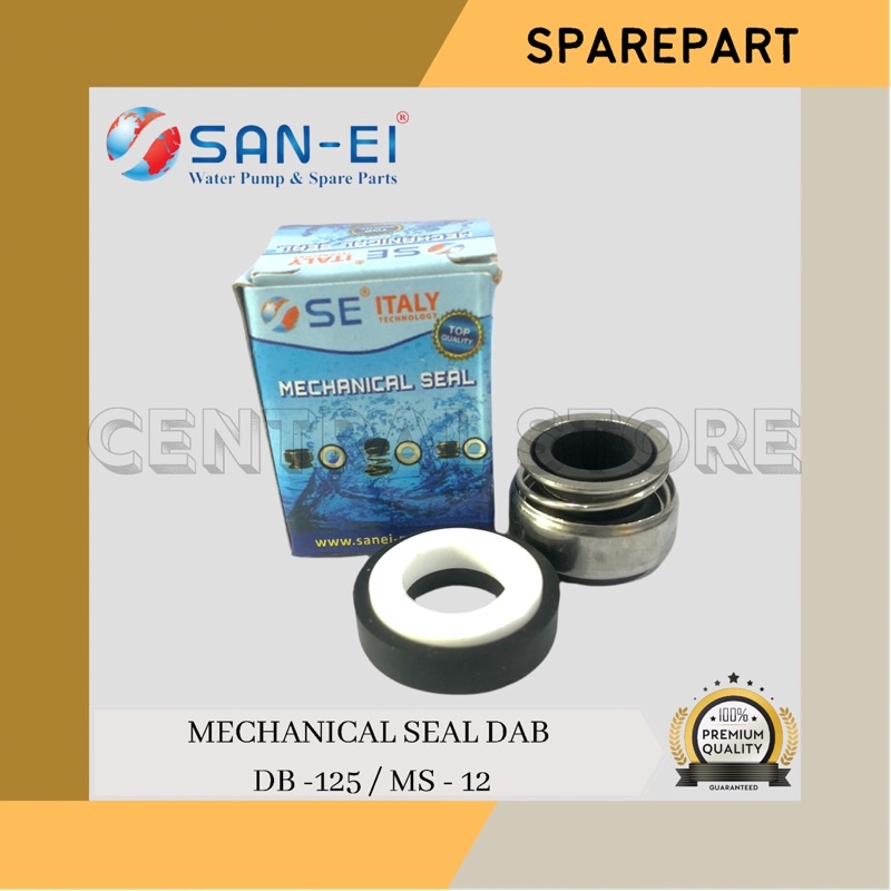 Jual MECHANICAL SEAL DAB - 125 / MS - 12 / SIL MEKANIK SAN-EI / SPAREPART POMPA AIR | Shopee ...