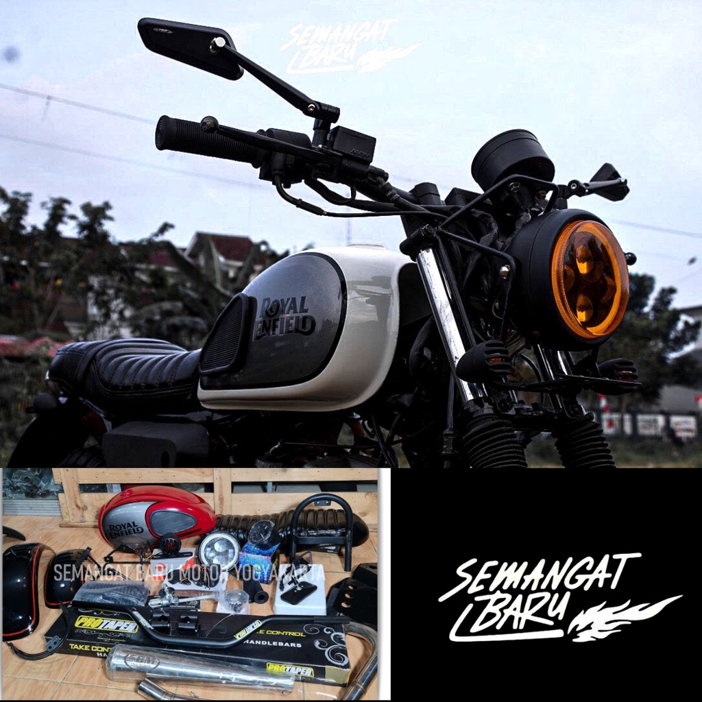 Jual PAKET CUSTOM ROYAL ENFIELD KUALITAS THE BEST FULLSEMOTOR BISA BUAT ...