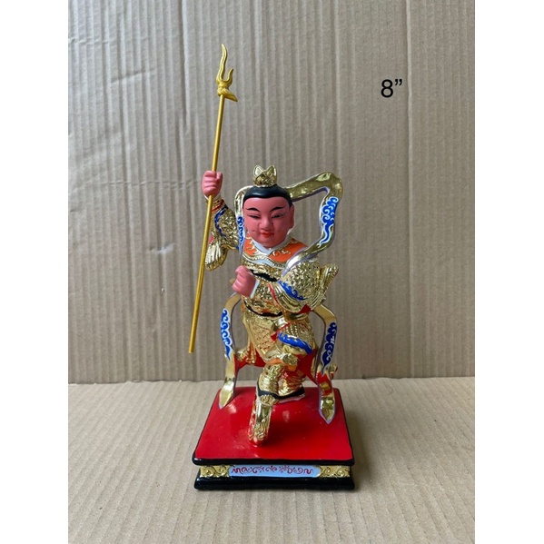 Jual patung dewa nacha locia naca nezha 8 inch kayu | Shopee Indonesia