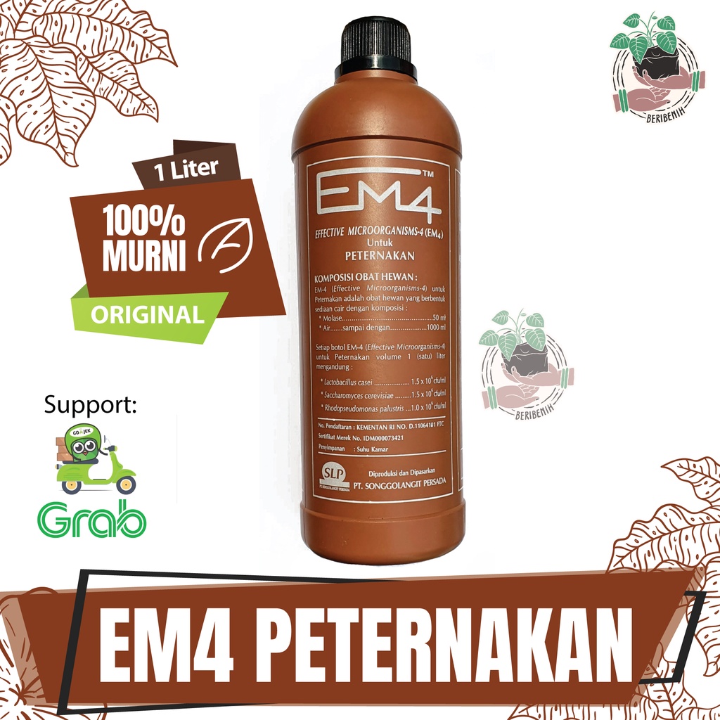 Jual Em4 Coklat Mikroorganisme Peternakan Untuk Kesehatan Ternak ...