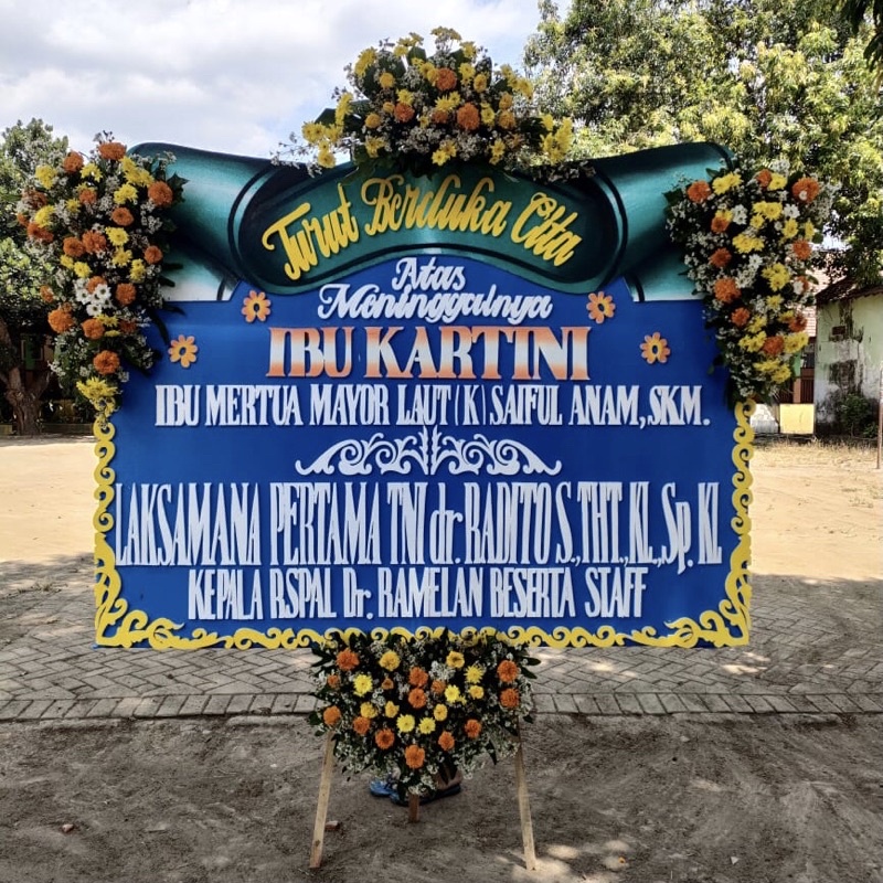 Jual karangan bunga papan ucapan mojokerto | Shopee Indonesia