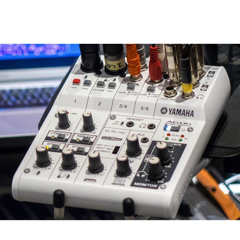 Jual Yamaha AG06 6-Channel Mixer & USB Audio Interface | Shopee Indonesia