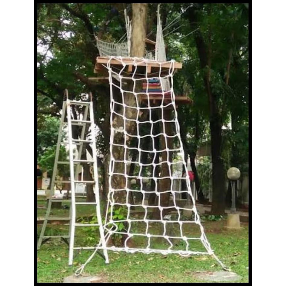 Jual JARING JALA-JALA OUTBOUND NILON 12 MM LUBANG 20X20 CM | Shopee ...