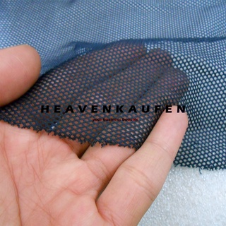 Jual Kain Jaring Jala Lubang Kecil 1 mm Warna Biru Navy Dongker Untuk ...