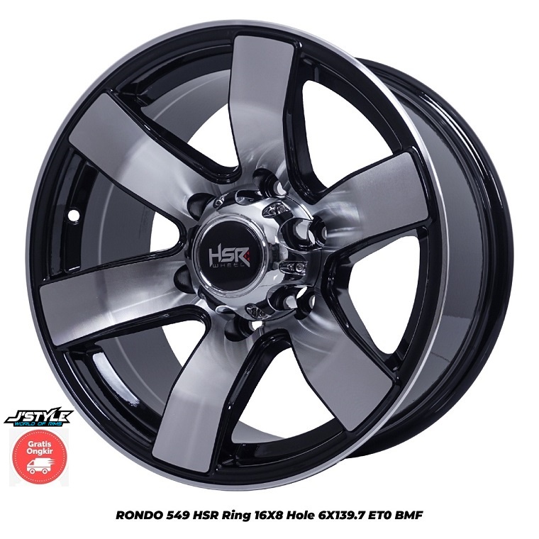 Jual VELG RACING PANTHER,HARDTOP,RANGER TIPE HSR RONDO RING 16 X 8 HOLE ...