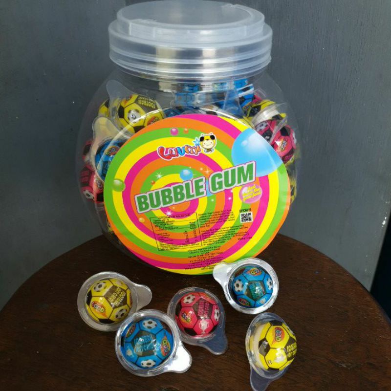 Jual Luvmi - Permen Karet Bulat Bola isi 50pc (Bubble Gum) | Shopee ...