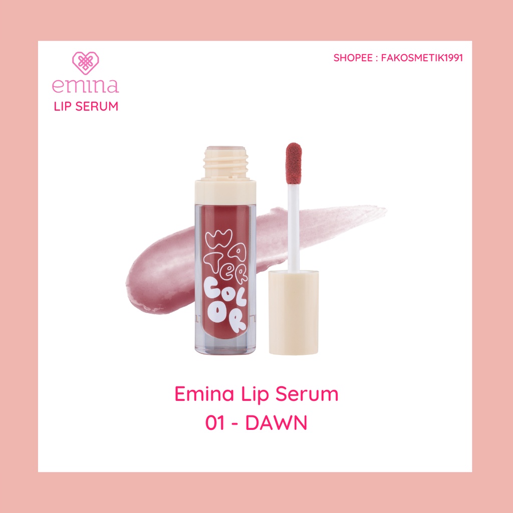 Jual Emina Watercolor Lip Serum 2 g | Shopee Indonesia