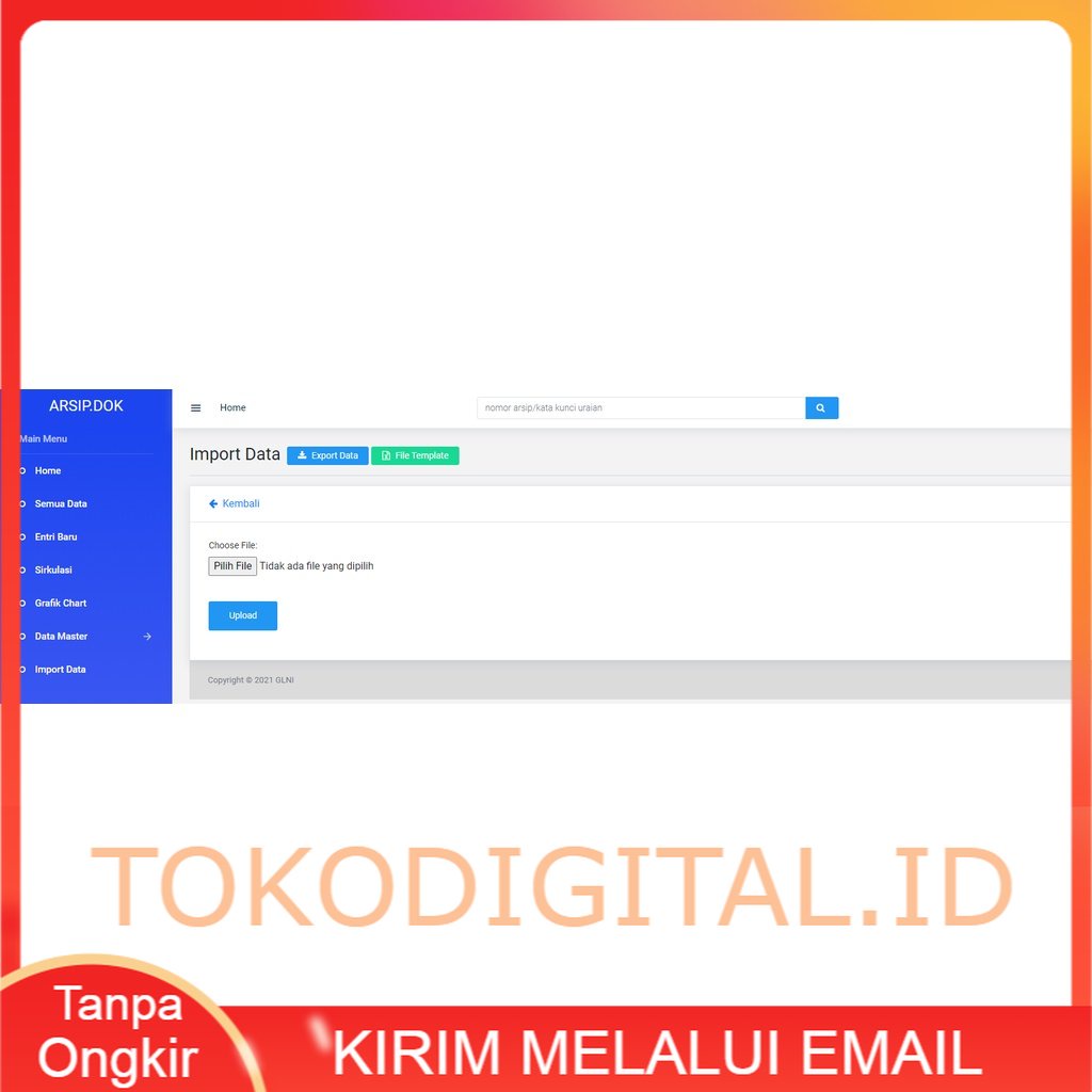 Jual Aplikasi Web Arsip Dokumen PDF Sirkulasi CodeIgniter tokodigital.id | Shopee Indonesia