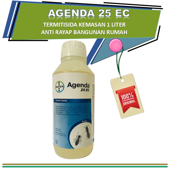 Jual Anti Rayap bangunan rumah dan kayu Agenda 25 EC 1 liter | Shopee Indonesia