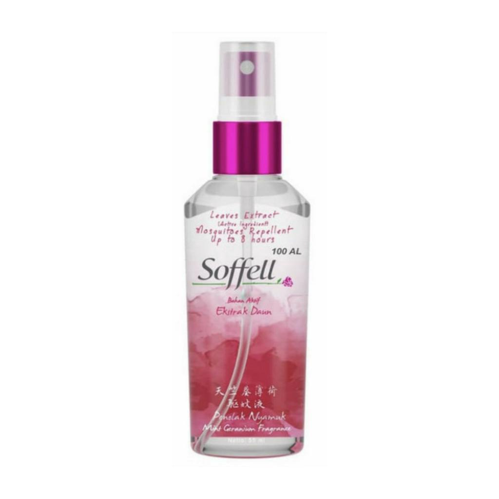 Jual SOFFEL Mint Geranium Fragrance Botol Spray 55ML | Shopee Indonesia