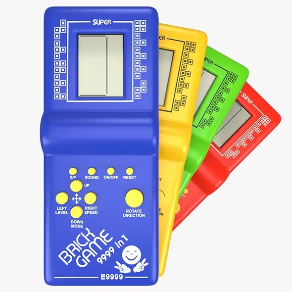 Jual Gamebot Mainan Anak Brick Game 9999 in 1 / Game Tetris Game Boy ...
