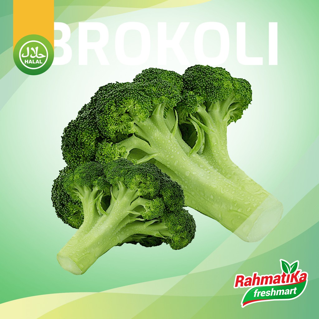 Jual Brokoli Segar / Sayur Broccoli Fresh 500 gram (Sayur Segar ...