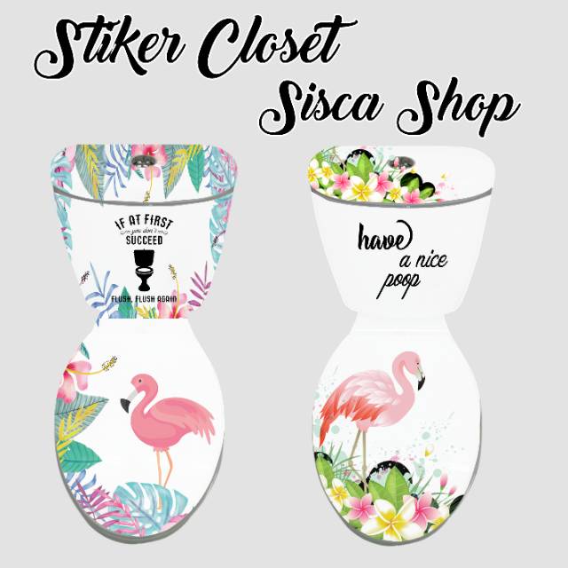Jual STICKER CLOSET STIKER KLOSET ANTI AIR STIKER TOILET Indonesia ...