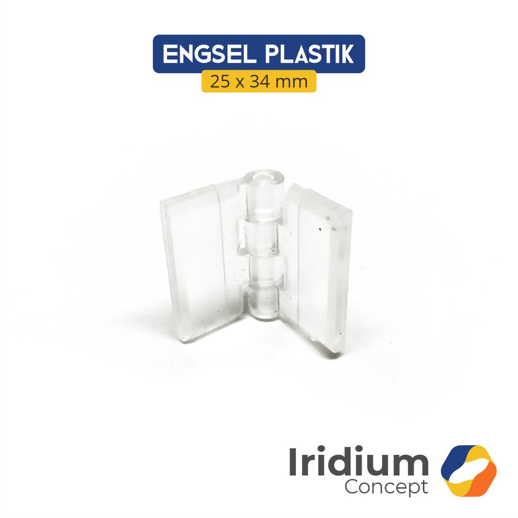 Jual Engsel akrilik 2cm bening acrylic hinge plastik 2 cm kecil ...