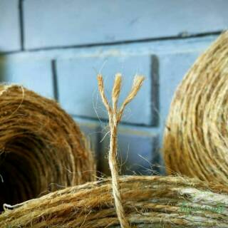 Tali Rami 40 Meter Tali Goni Tali Jerami 50 Gram Straw String Bahan ...