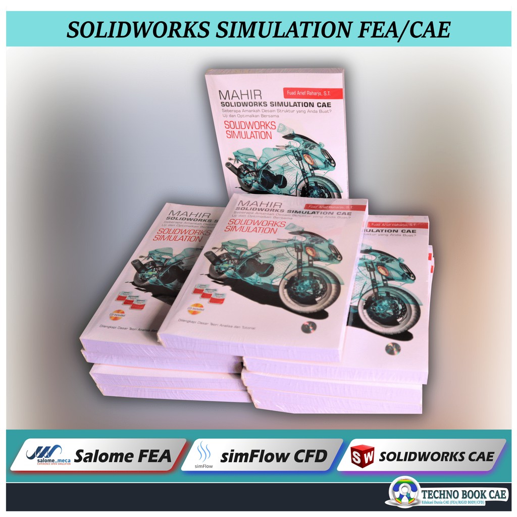 Jual Buku Mahir SOLIDWORKS Simulation CAE | Buku Teknik Mesin | Buku ...