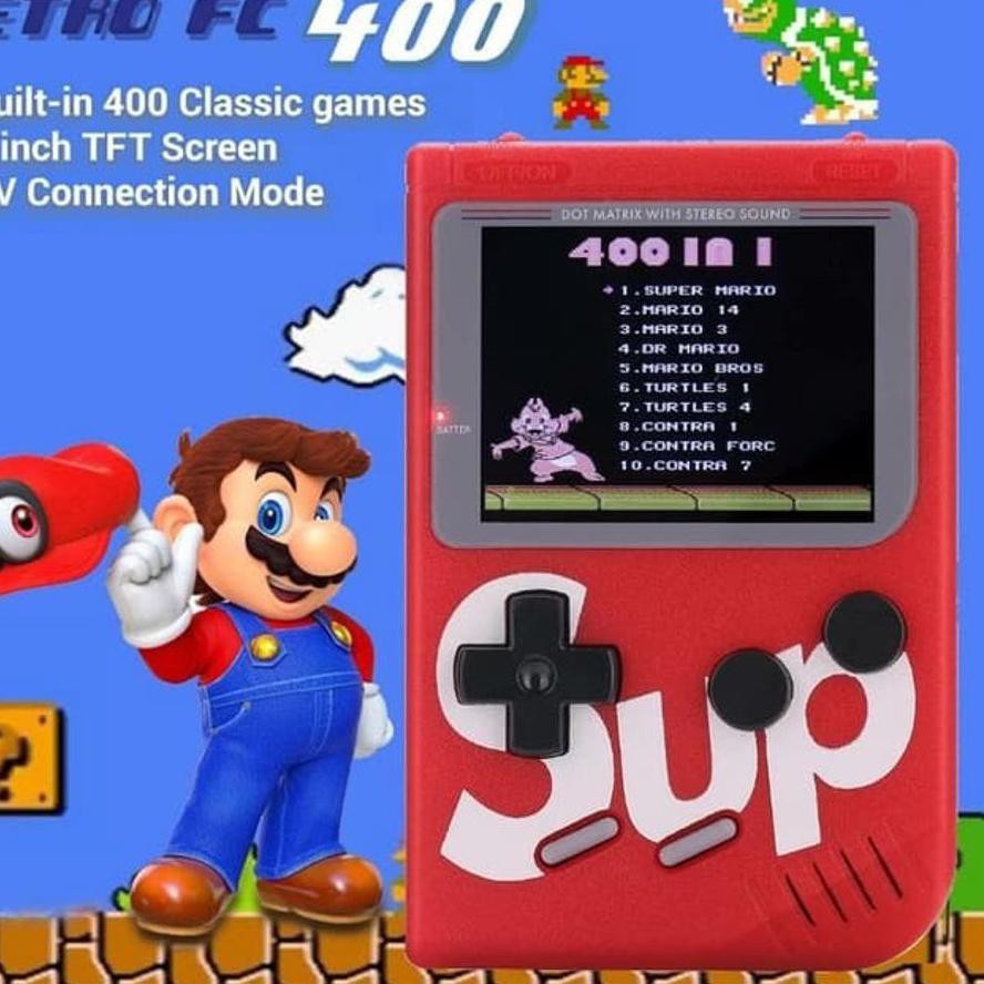 Jual GAME BOY MINI RETRO 400 IN 1 GAME SUPER MARIO Indonesia|Shopee ...