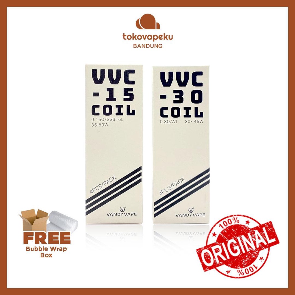 Jual COIL VVC COIL FOR PULSE AIO COIL PULSE AIO ORIGINAL by VANDY VAPE ...