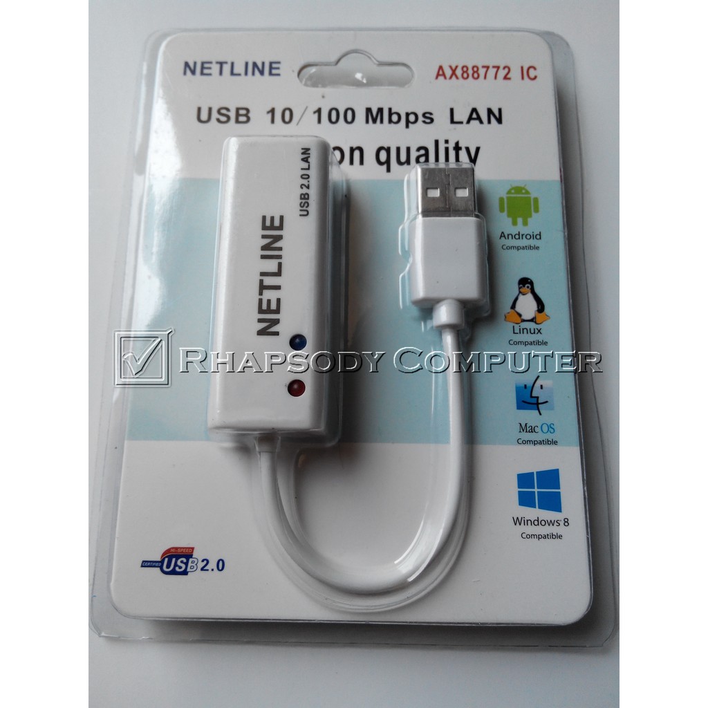 Jual USB 2.0 to Fast Ethernet Adapter(LAN) | Shopee Indonesia