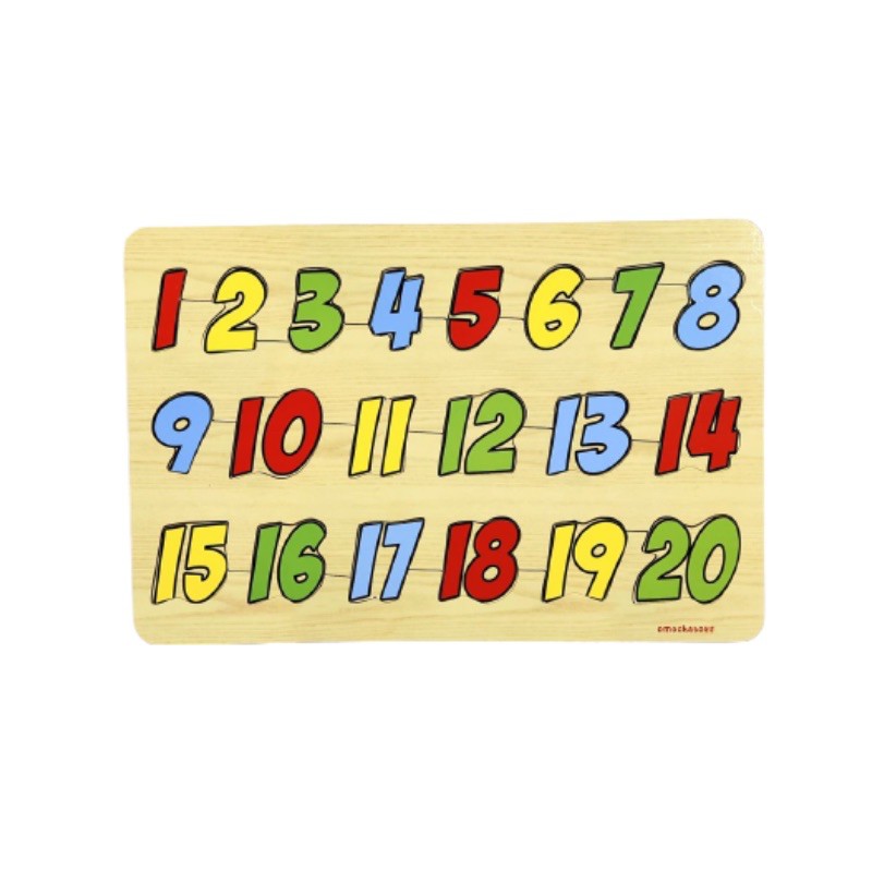 Jual Puzzle Kayu Varian Angka & Huruf Mainan Edukasi Wooden Toys Puzzle ...