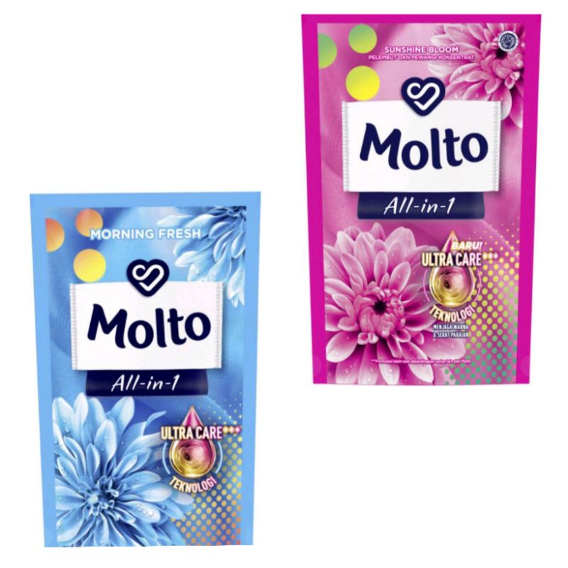 Jual Molto Ultra Care Pelembut Dan Pewangi Pakaian 680ml Indonesia ...