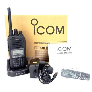 HT ICOM IC U88 UHF 350 MHZ ORIGINAL | Shopee Indonesia