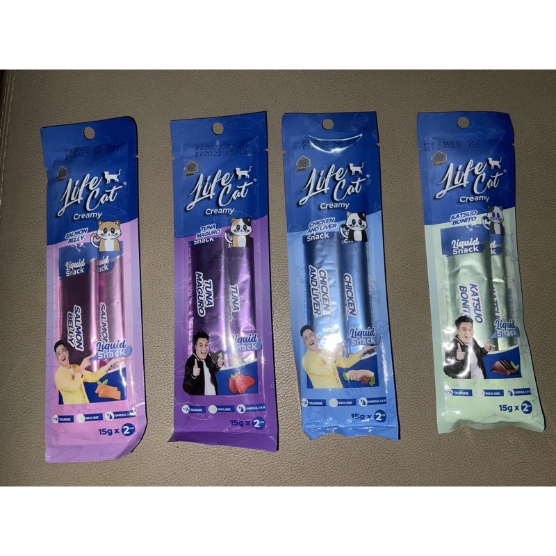 Jual Life Creamy 15 gr X 2 pcs / Snack Kucing / Lifecat Creamy / life ...