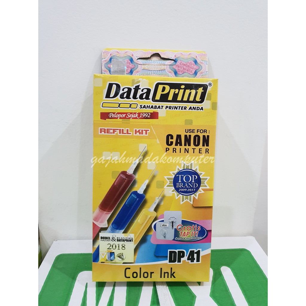 Jual Tinta Suntik Data Print DATAPRINT Warna Color DP 41 DP41 Printer ...