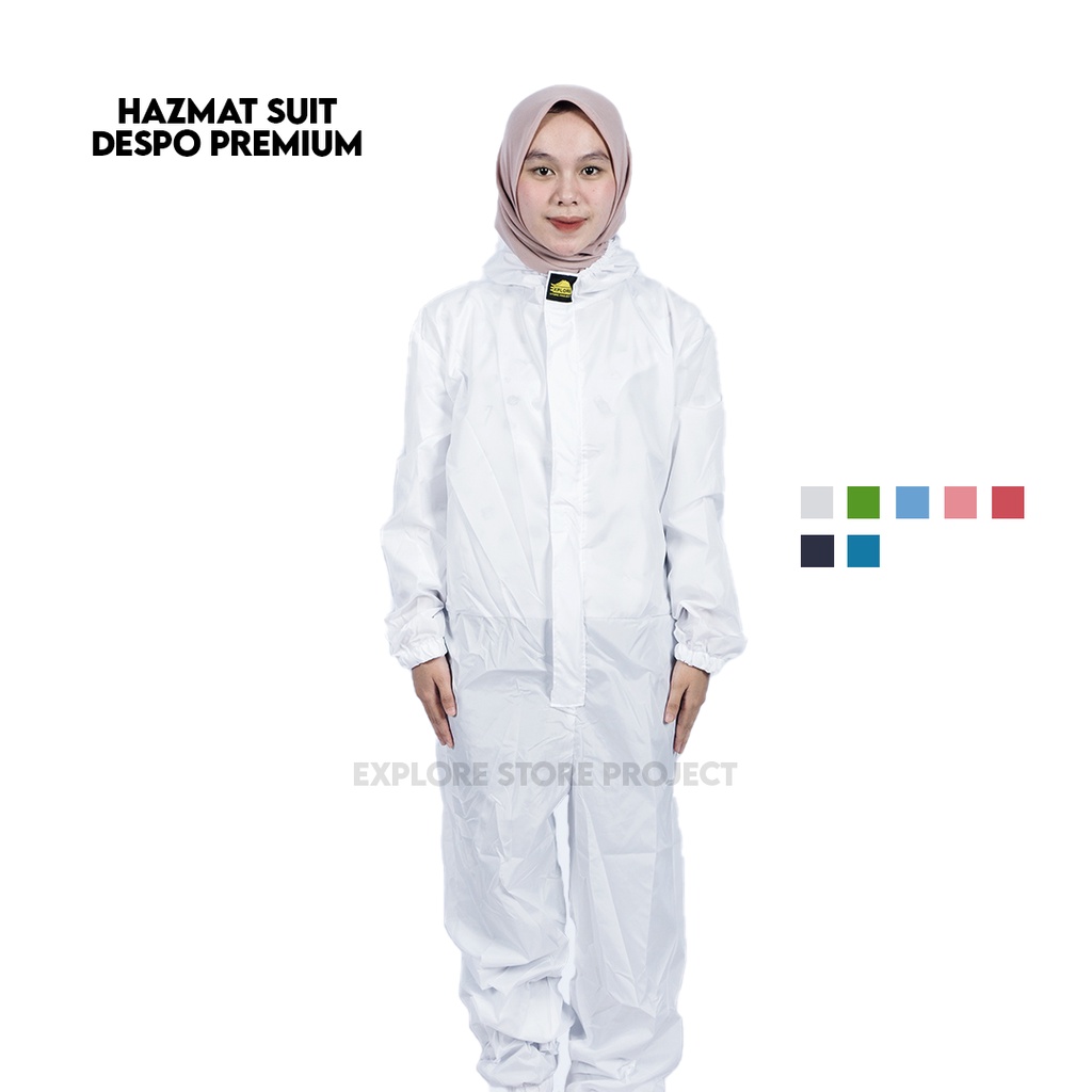 Jual COVERALL APD BAJU APD HAZMAT SUIT APD REUSABLE HAZMAT SUITE HAZMAT ...