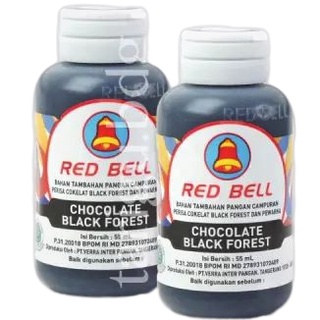 Jual Red Bell Pasta Chocolate Black Forest 55ml RedBell Perisa dan ...