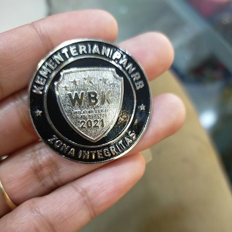 Jual Pin WBK 2021/kementerian PAN-RB | Shopee Indonesia