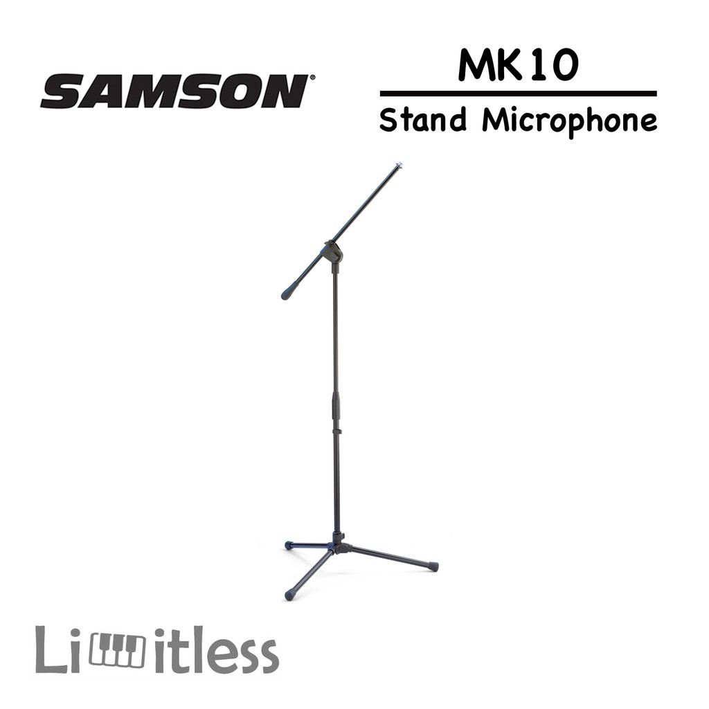 Jual Stand Microphone Samson MK10 MK-10 Original | Shopee Indonesia