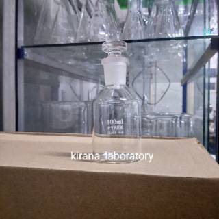 Jual BOD Bottle - Winkler bottle 100ml Pyrex - Alat laboratorium ...