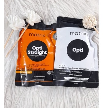 Jual Matrix Mini Opti Straight Cream + Neutralizer 125ml (Normal ...