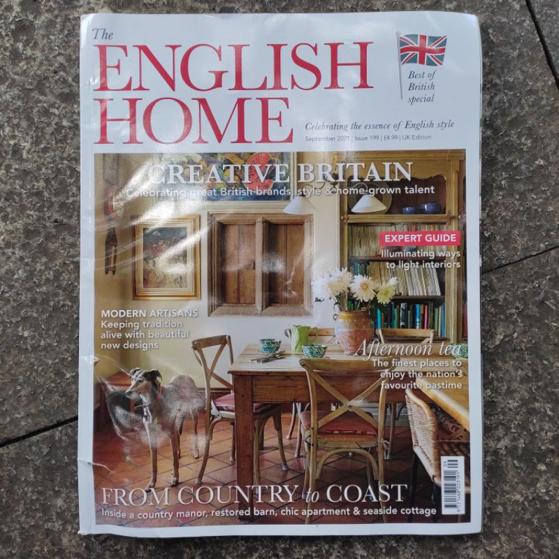 Jual Majalah The English Home Magazine September 2021 | Majalah Import ...