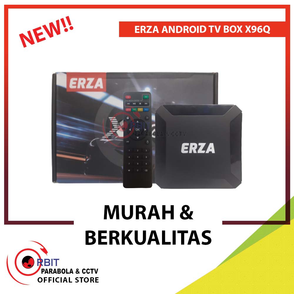 Jual ANDROID TV BOX ERZA X96Q 2GB RAM / 16GB ROM | Shopee Indonesia