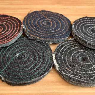 Jual Kain Poles Jeans Kompon Polishing Wheel Double Star 4" Bagus Murah ...