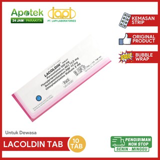 Jual Lacoldin Tablet/ Sirup 60 ML Obat Batuk Kering/ Radang Tenggorokan ...