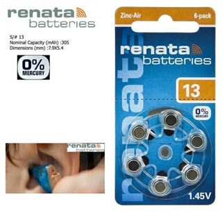 Jual BATERAI RENATA ORIGINAL A13/ AG5/LR754/PR 48/ LR 754 & BATERAI 675/ LR 44/ L 1154/ 357 ...
