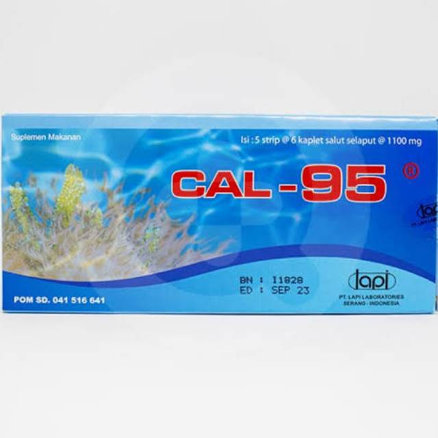 Jual CAL 95 per BOX (30 kapsul) | Shopee Indonesia