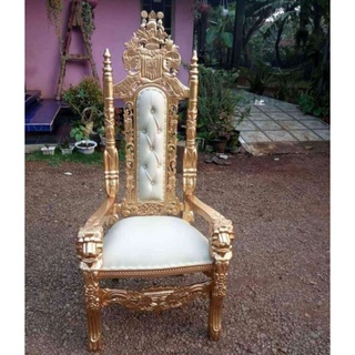 Jual kursi ratu kayu jati finishing kursi kerajaan jati kursi ...