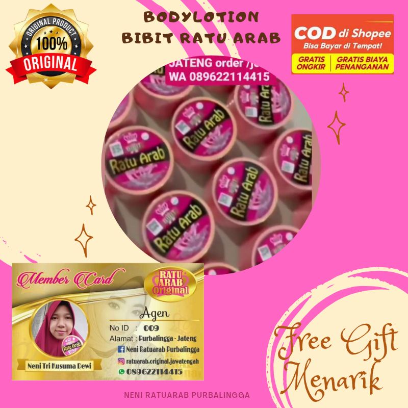 Jual BIBIT RATU ARAB ORIGINAL PEMUTIH BADAN (kemasan baru) Indonesia ...