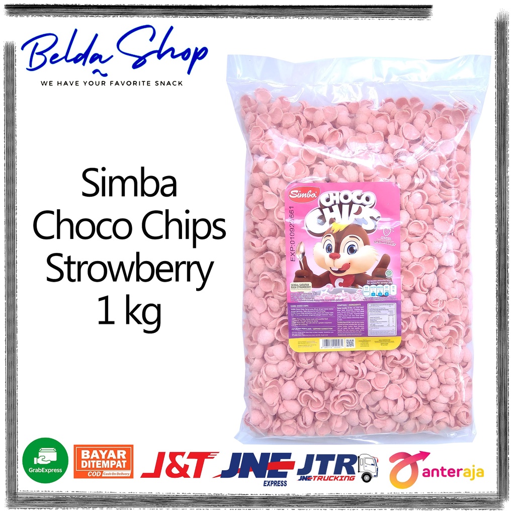 Jual Simba Choco Chips Sereal 1 kg / pack bisa mix rasa | Shopee Indonesia