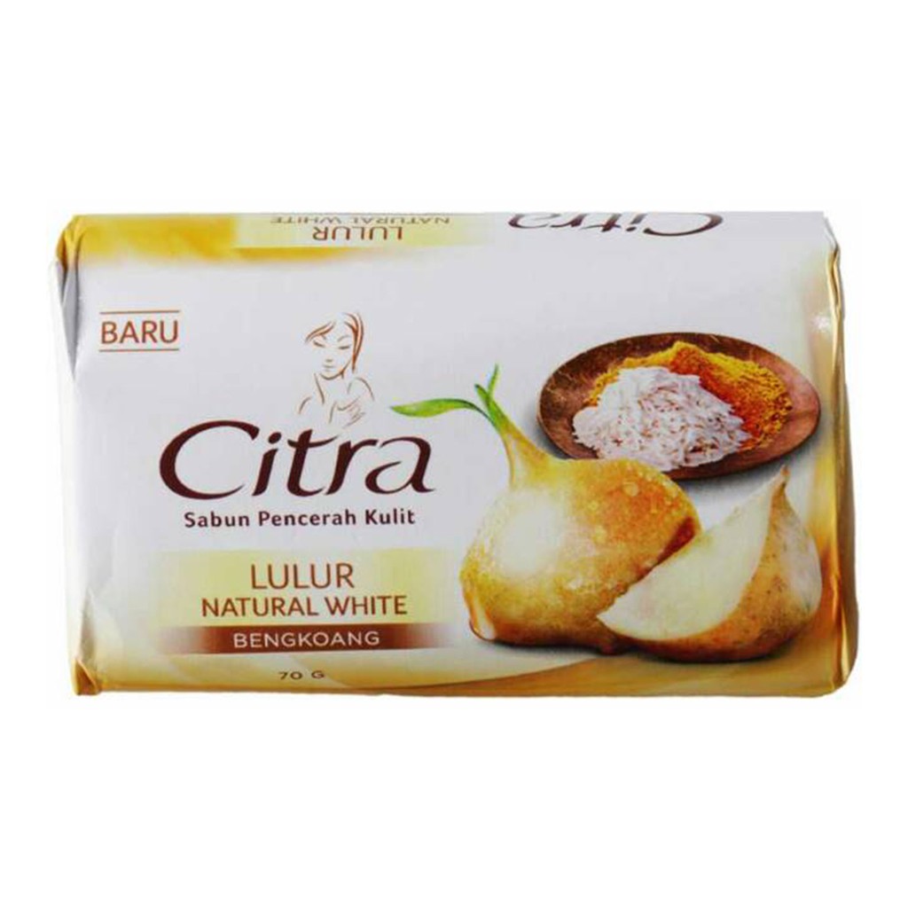 Jual SABUN BATANG CITRA LULUR NATURAL WHITE BENGKOANG SABUN MANDI 70GR ...