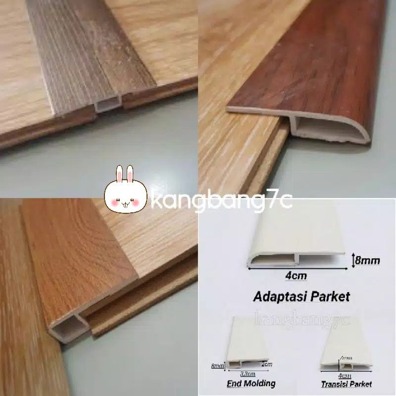 Jual LIST PARKIT PVC | LIS PARKIT PVC PLASTIK | ADAPTASI | TRANSISI ...