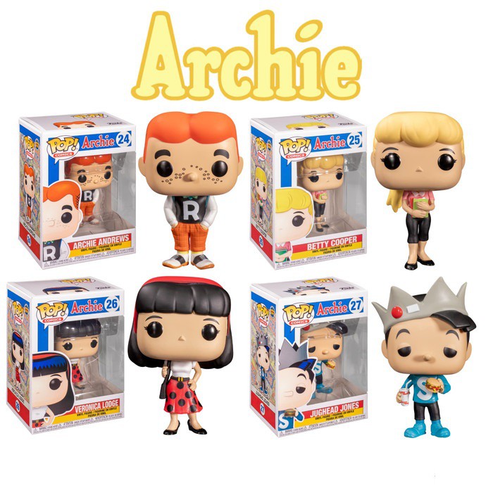 Jual Funko POP! Set Promotion Comics Archie - Archie Andrews, Betty ...