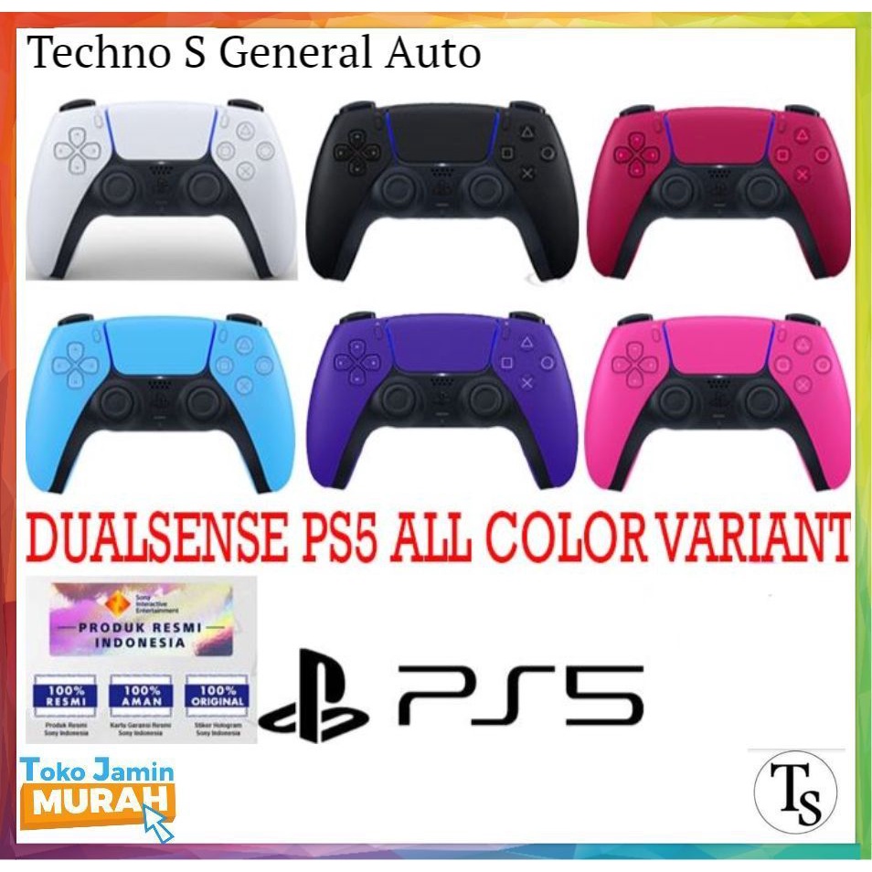 Jual Stick PS5 DualSense / Stik PS 5 Dual Sense Wireless Controller / Stick Dualchosck ...